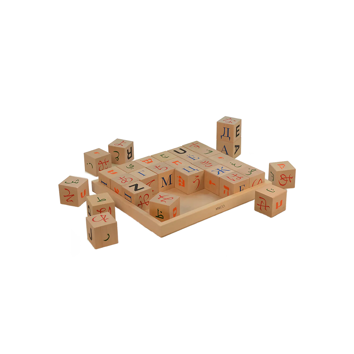 Tibor Kalman Global Alphabet Blocks – New Museum Store