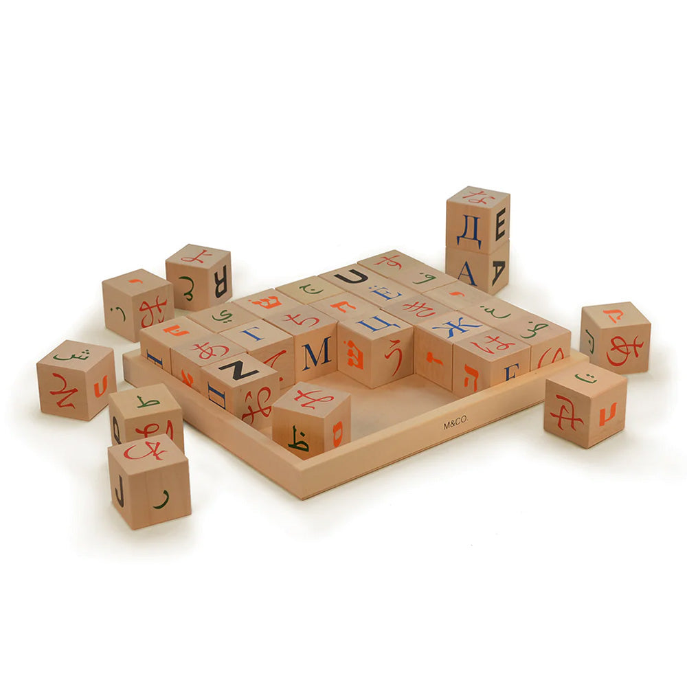Tibor Kalman Global Alphabet Blocks – New Museum Store